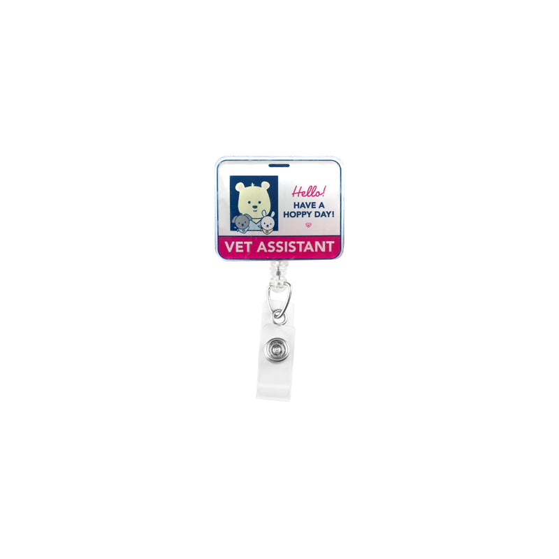 Vet Assistant Badge Reel – Jessica Ku Design
